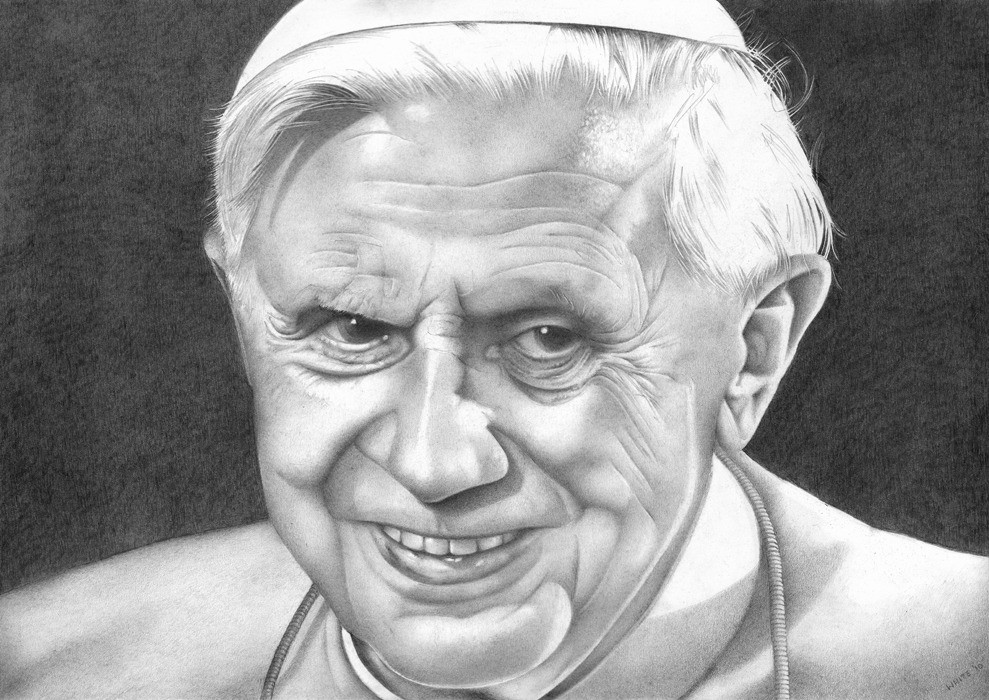 Blessed Pope John Paul 11 - Gordon White Art